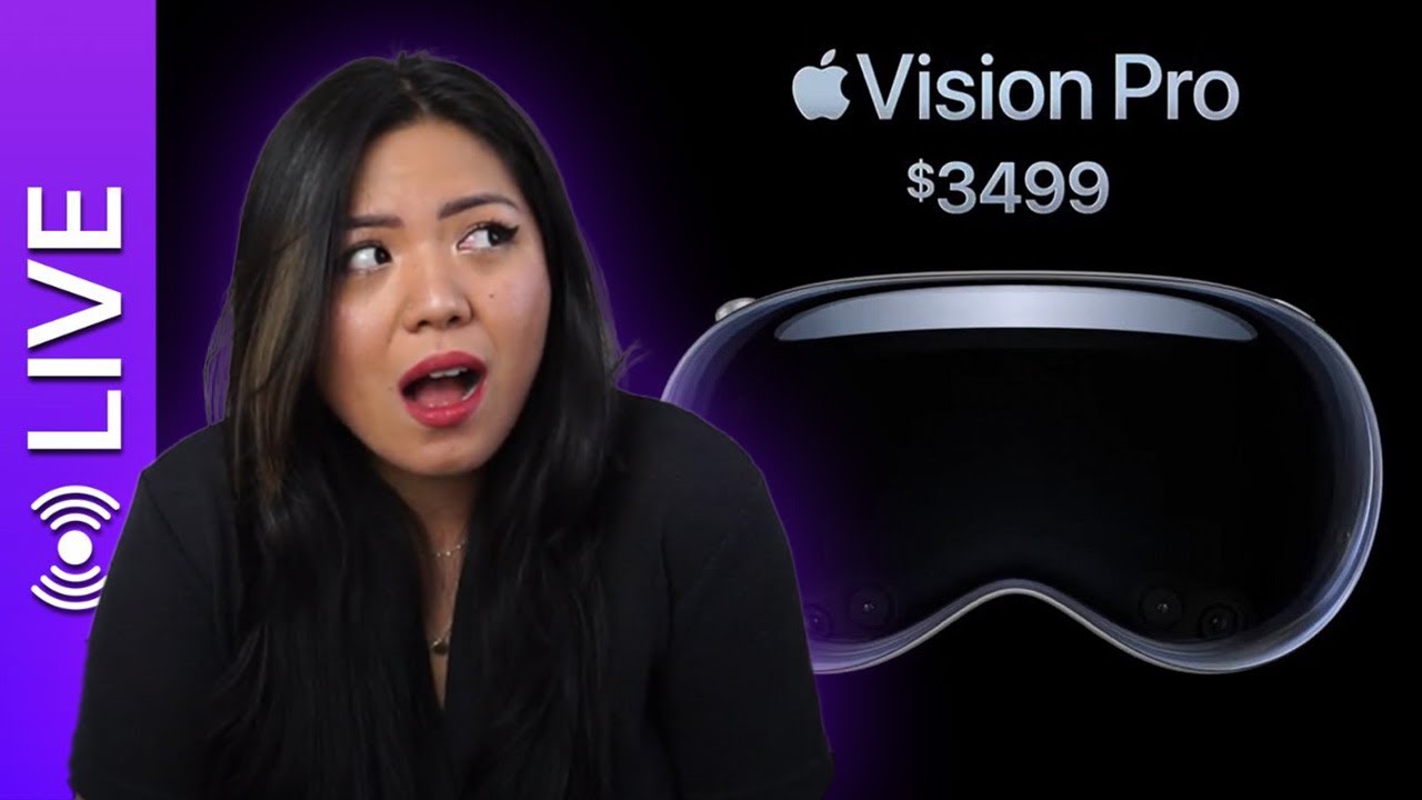 Thoughts on Apple's $3499 Vision Pro (AR/VR Headset) - YouTube
