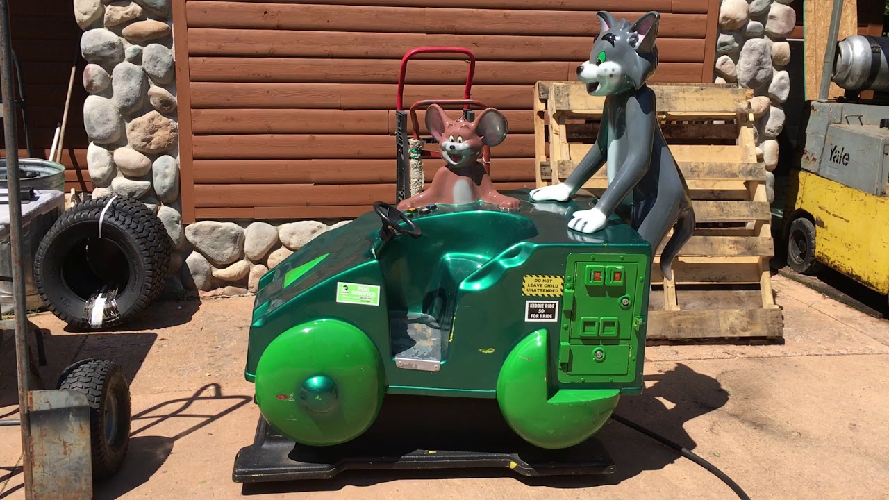 TOM AND JERRY COIN OPERATED KIDDIE RIDE / COIN OPERATED KIDDIE RIDES ...