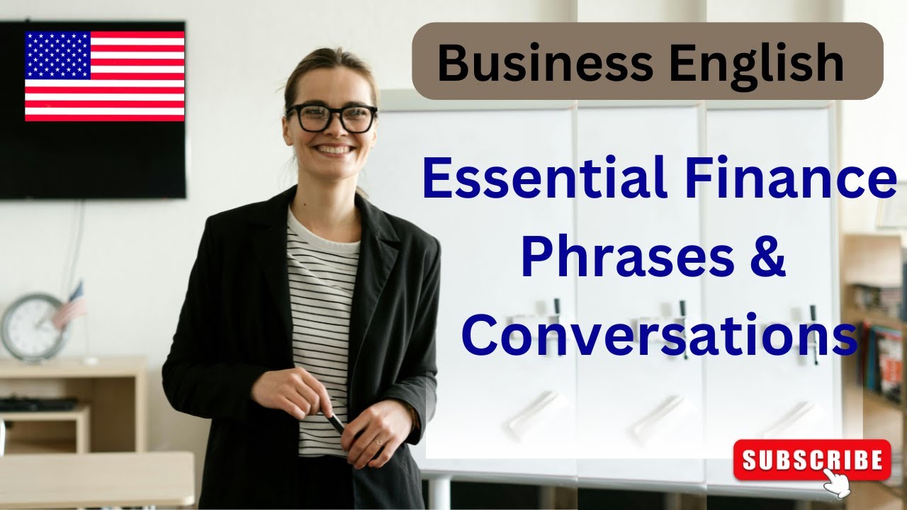 Finance business English phrases & Conversations| Business English ...