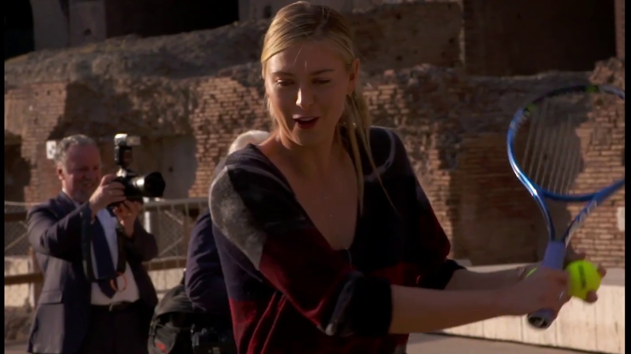 Maria Sharapova s Best Off Court Moments In Rome YouTube maria-sharapova-s-best-off-court-moments-in-rome-youtube