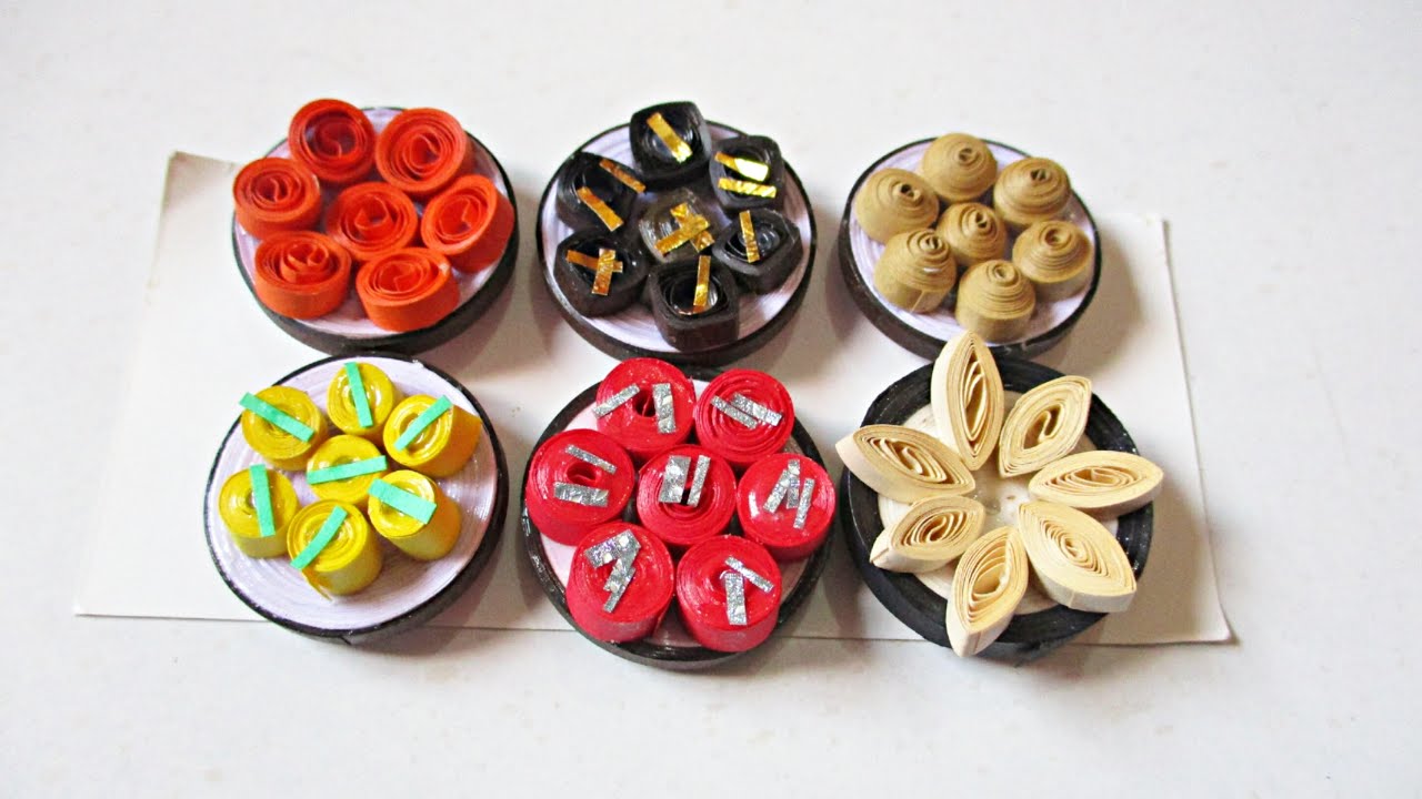 Miniature Traditional Sweets | DIY Ideas | DIY Festival Sweets ...