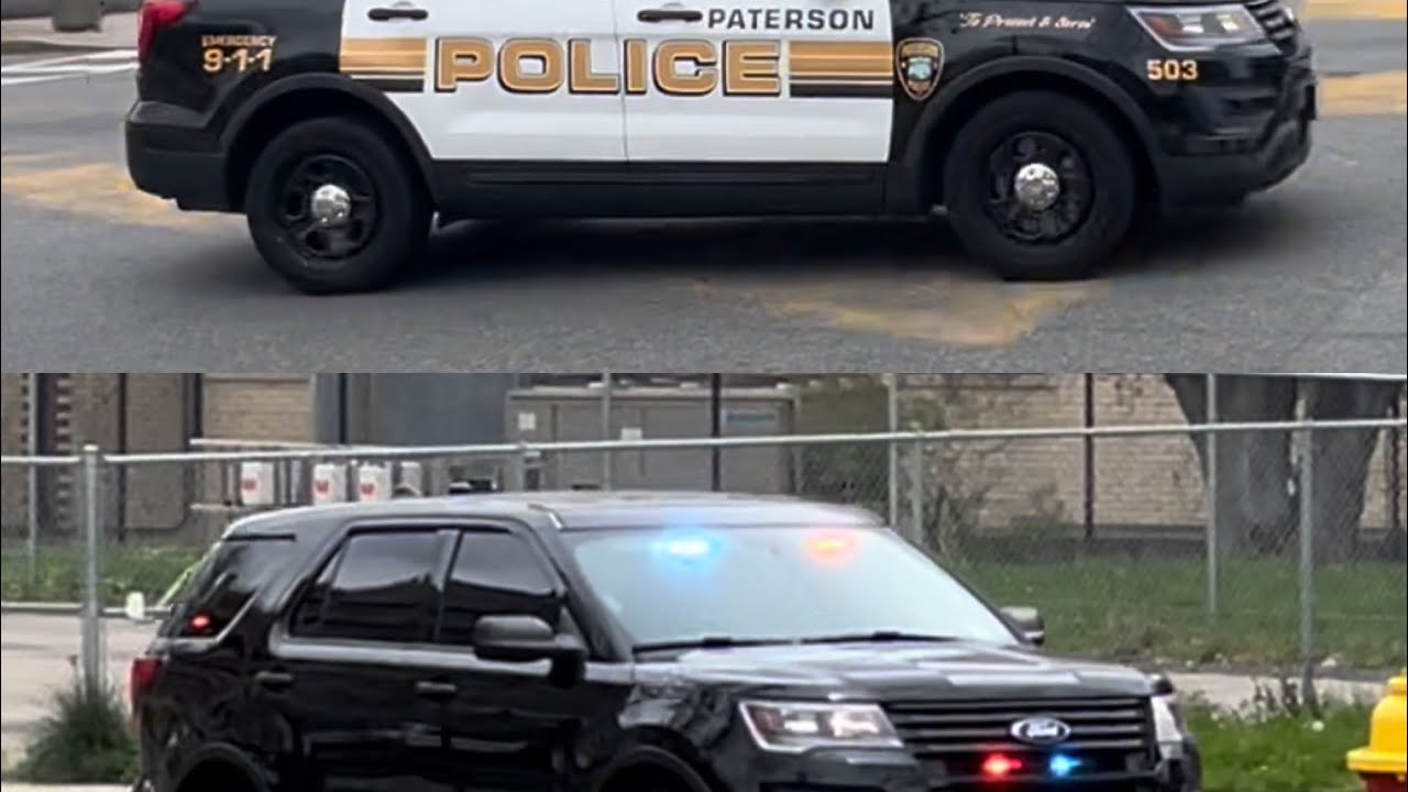 Paterson Police responding to a call. 4-21-24 - YouTube