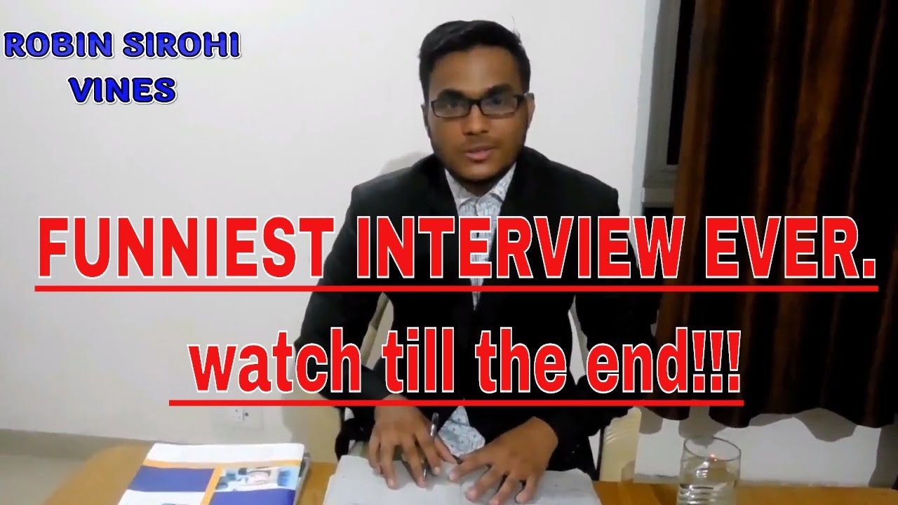 Funny job interview | Interview tips |desi guy interview| Indian vines ...