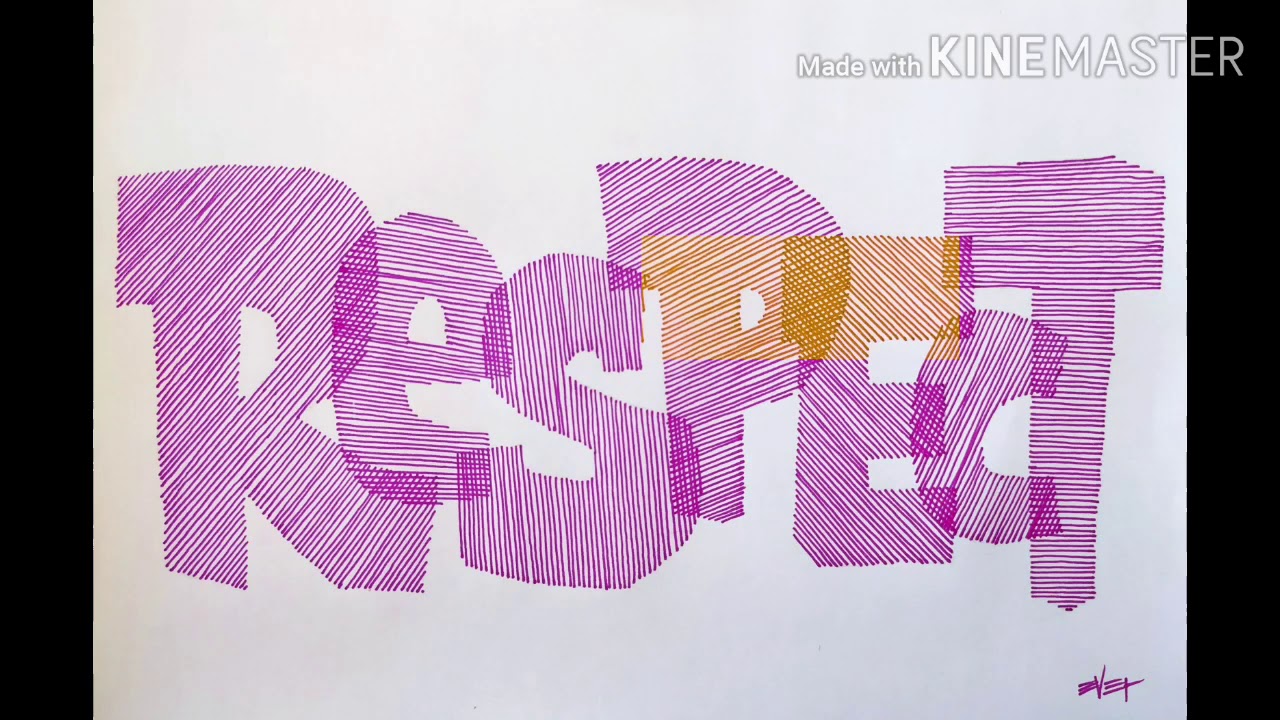 Respect (Calligraphy Ni Ever 04) - YouTube