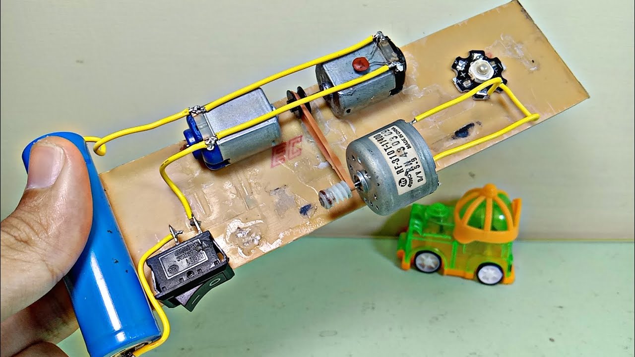 SUPER CREATIVE ELECTRONICS PROJECT MINI ELECTRIC GENERATOR MACHINE USING PARALLEL METHOD - YouTube