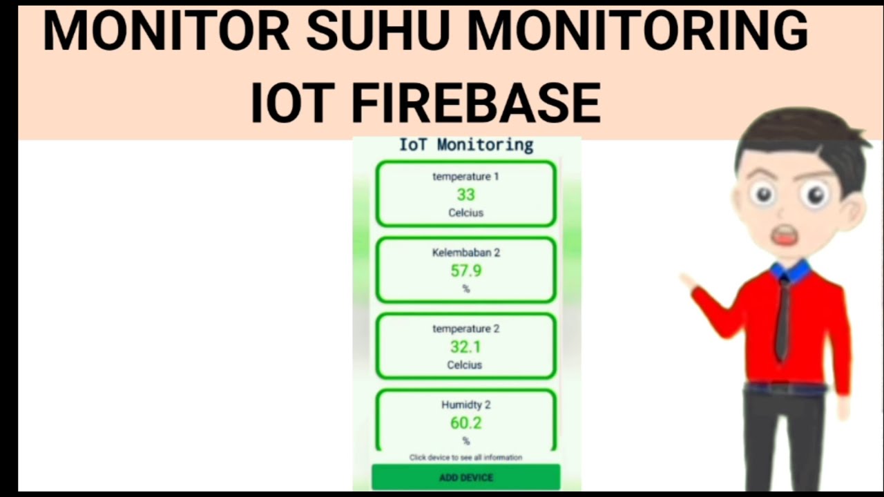 Sensor Suhu Monitoring IoT Firebase - YouTube