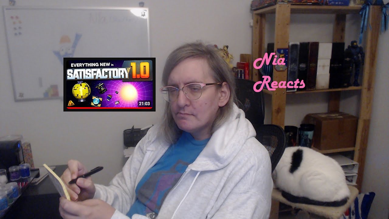 Nia Reacts! - Watching's Kibitz's "EVERYTHING* NEW in Satisfactory 1.0 ...