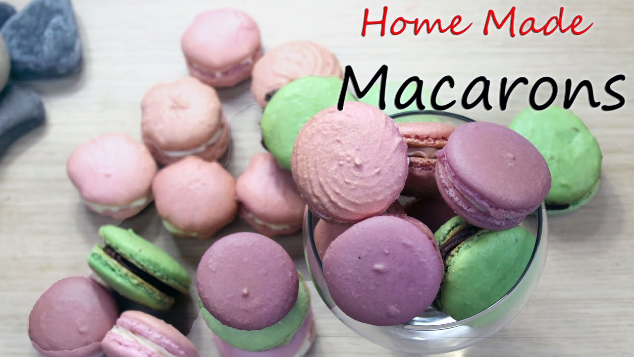 How to make Macarons | Perfect Home made Macaron Recipe - YouTube