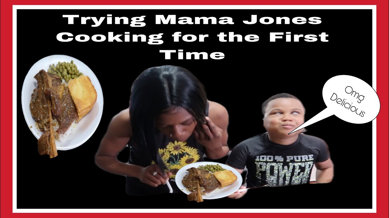 Trying Mama Jones Cooking for the First Time!!! - YouTube