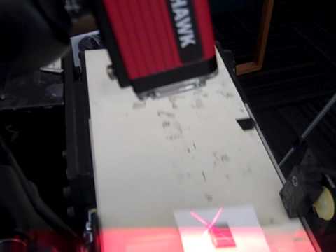 Microscan QX Hawk with a Trigger Delay of 100ms. - YouTube