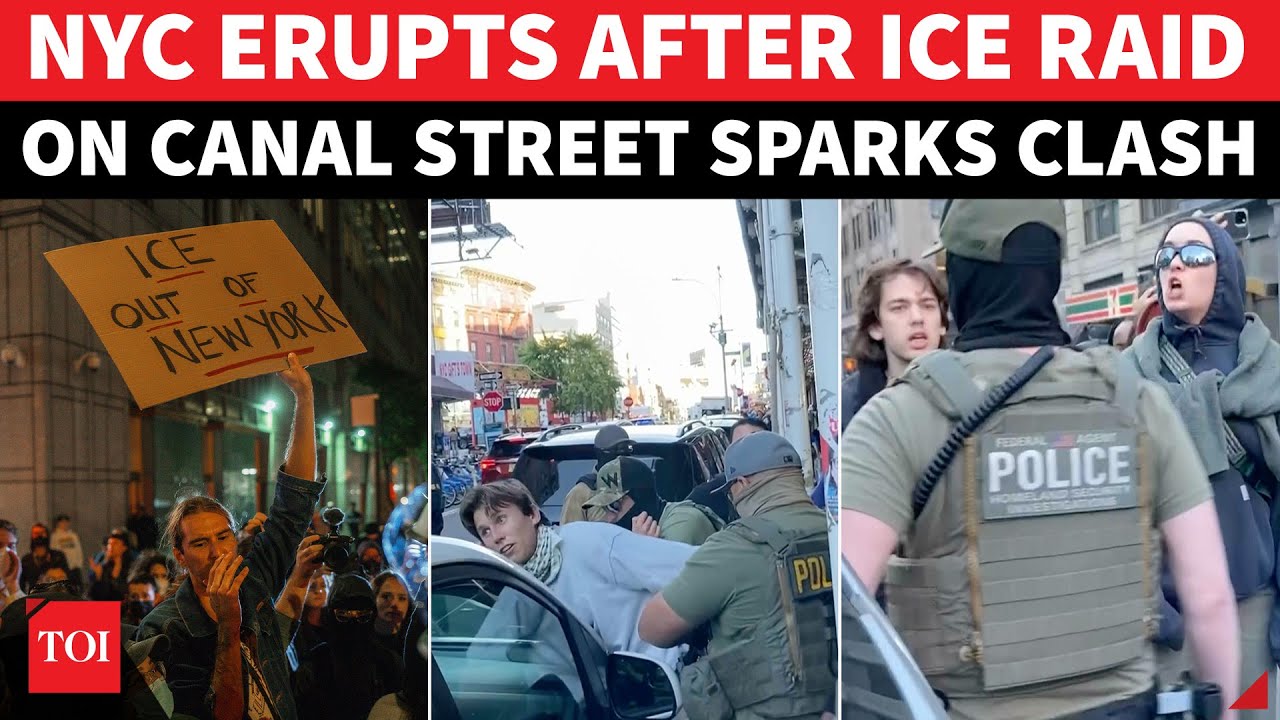 Riots In New York City After ICE Raid On Chinatown Canal Street | 'SHOW ...