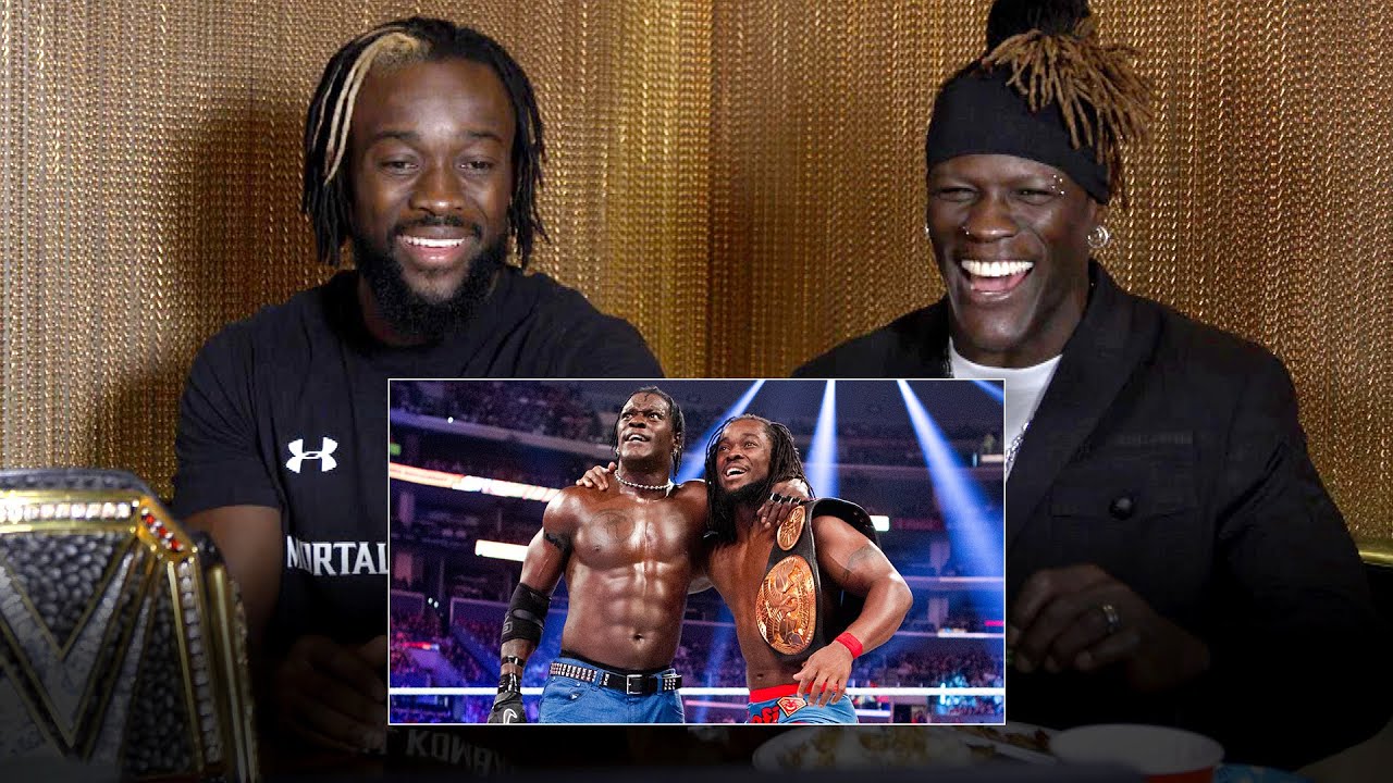 Kofi & Truth reunite to watch their SummerSlam tag title victory: WWE Playback - YouTube