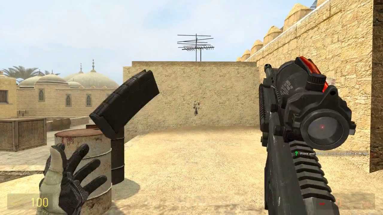 SF2 (GMOD) 未実装武器の試射動画 - YouTube