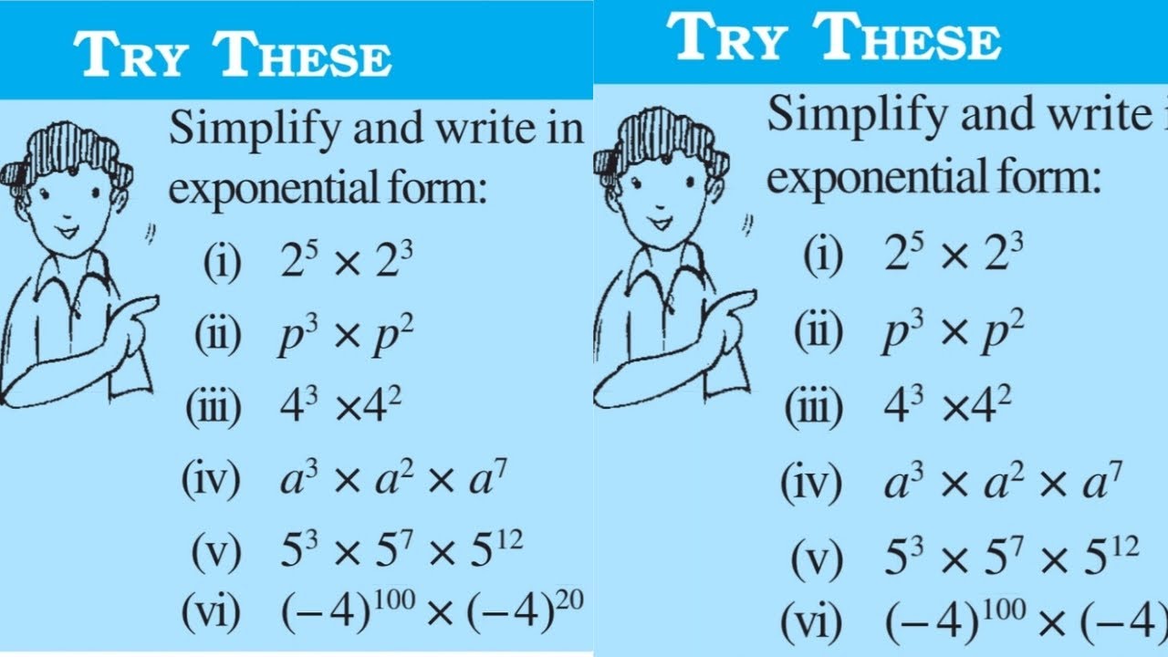 Simplify And Write In Exponential Form Step By Step Solution Power Simplify And Write In Exponential Form Step By Step Solution Power