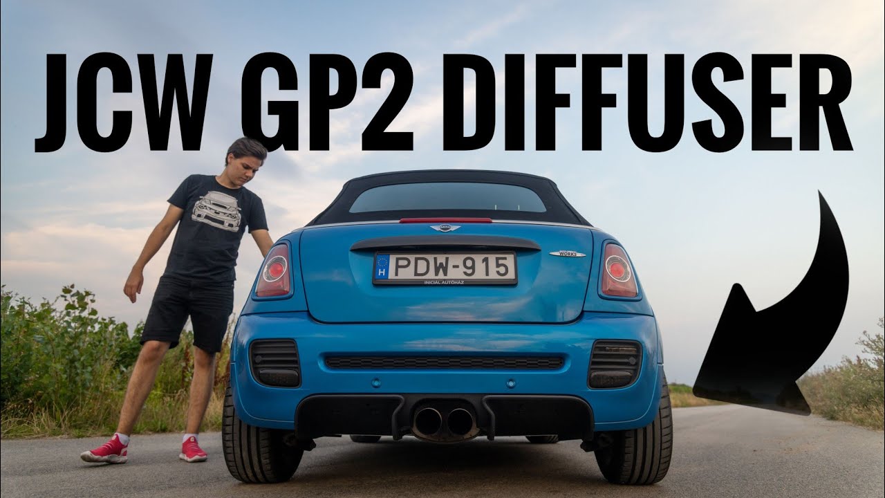 The Mini gets a GENUINE GP2 DIFFUSER and the Z gets New Brakes! - YouTube