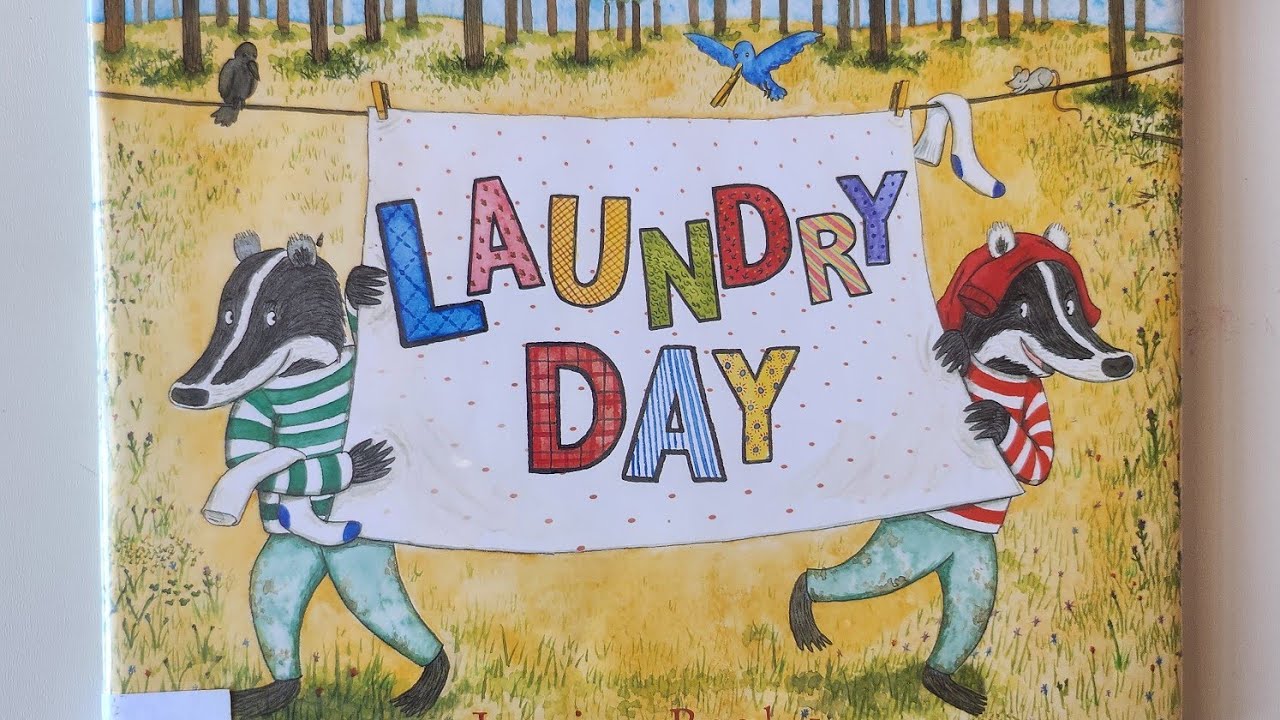Kids Read Aloud Story Book #195: Laundry Day - YouTube