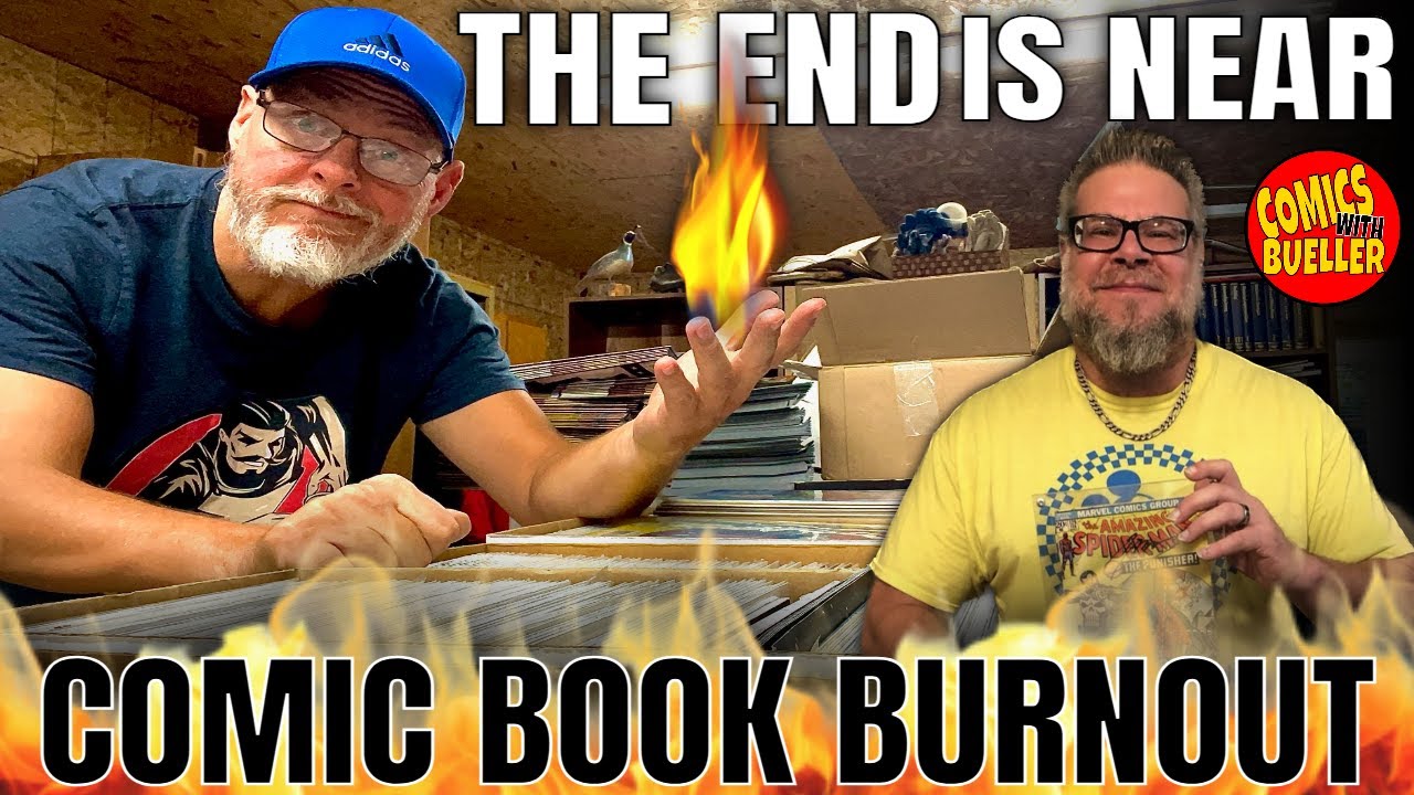 Comic Book Burnout - Comics & Youtube - On The Rack Ep 5 #comics - YouTube