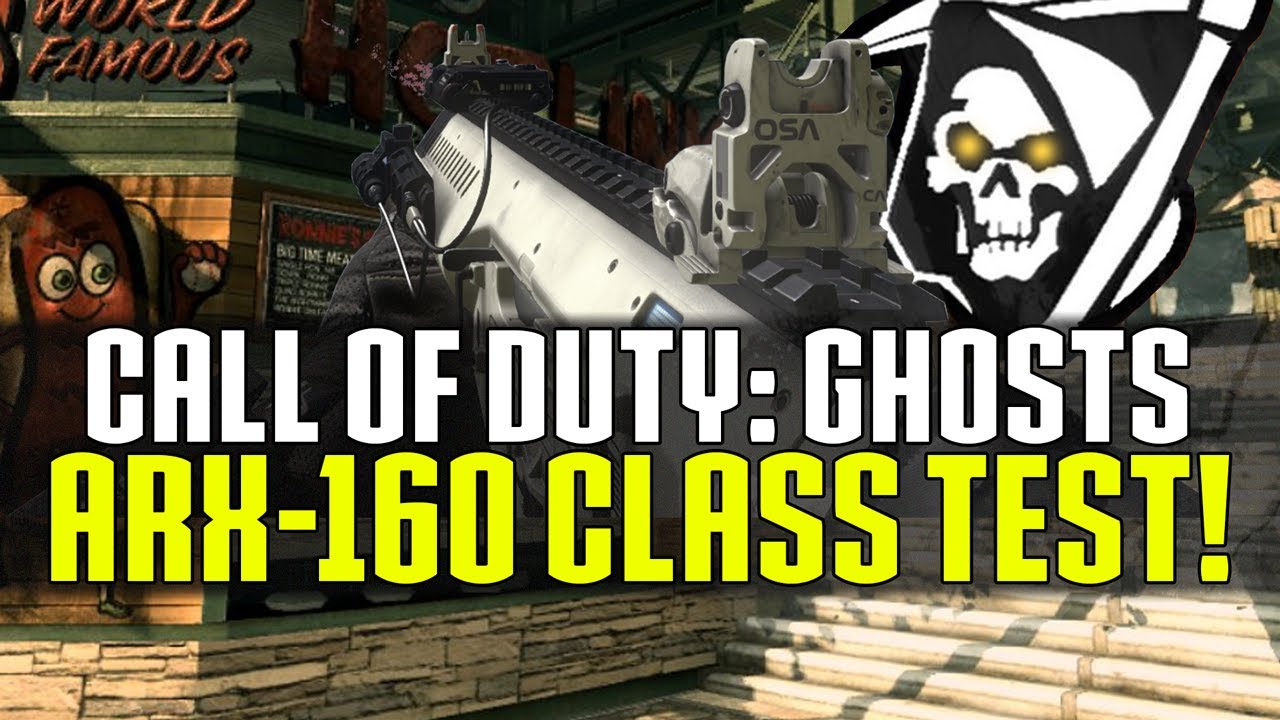 ARX-160 CLASS TEST! (Call of Duty: Ghosts) - YouTube