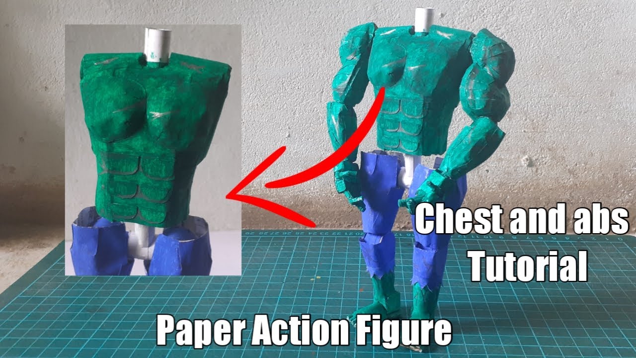 How To Make Paper Action Figure Chest And Abs Hulk Action Figure Part 4 YouTube how-to-make-paper-action-figure-chest-and-abs-hulk-action-figure-part-4-youtube