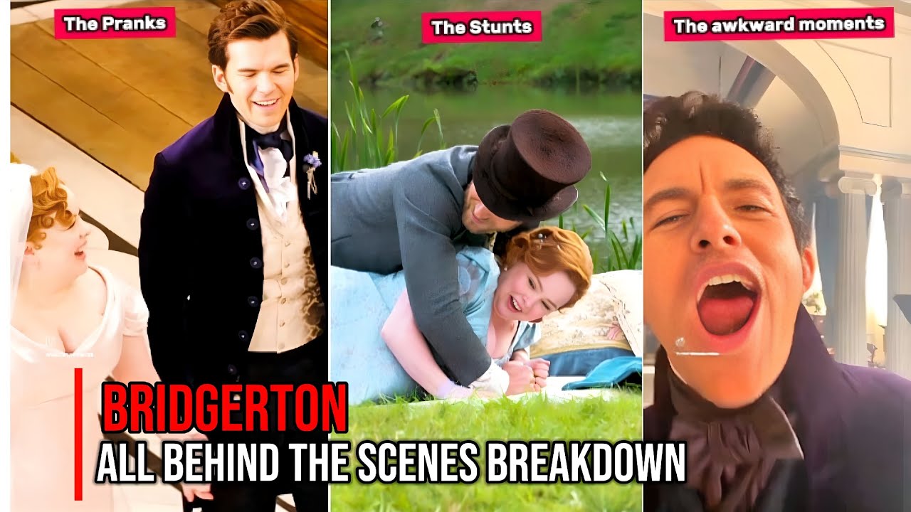 Bridgerton all Epic Behind the Scenes Moments Compilation - YouTube