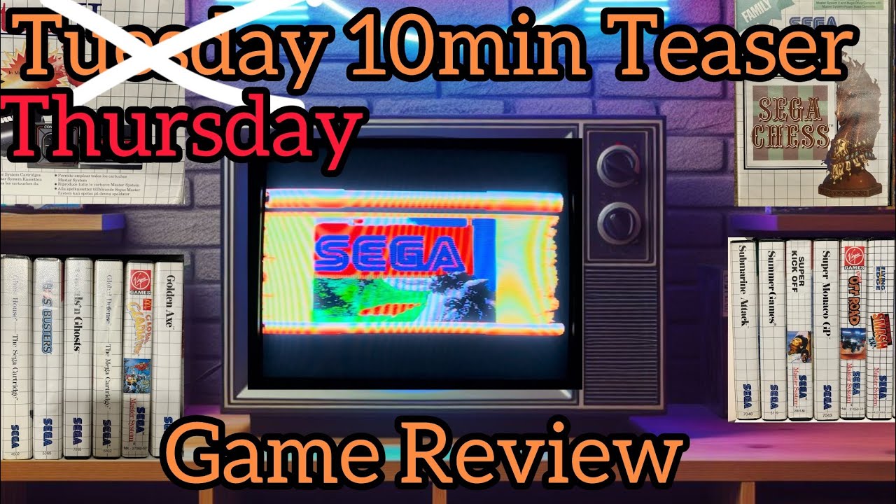 Tuesday/Thursday 10min Teaser Ep190 - Sega Chess #mastersystem #gaming ...