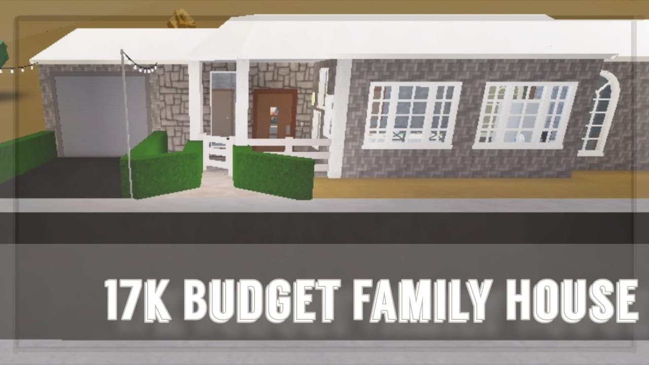 17k family house speed build||Bloxburg Speed Build||Duo_Galz - YouTube