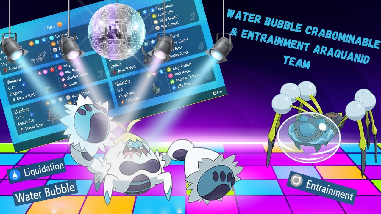 WATER BUBBLE CRABOMINABLE W LIQUIDATION DOES INSANE DAMAGE-Pokemon ...