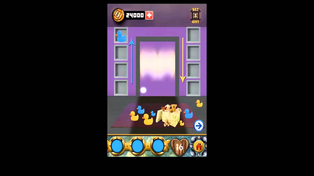 100 Doors Legends Level 16 - Walkthrough - YouTube