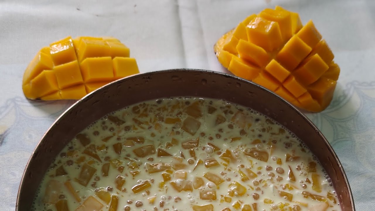 How to make Mango Tapioca. - YouTube
