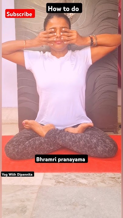 How to practice Bhramari Pranayama | প্রাণায়াম #pranayma #ytshort #stressrelief - YouTube