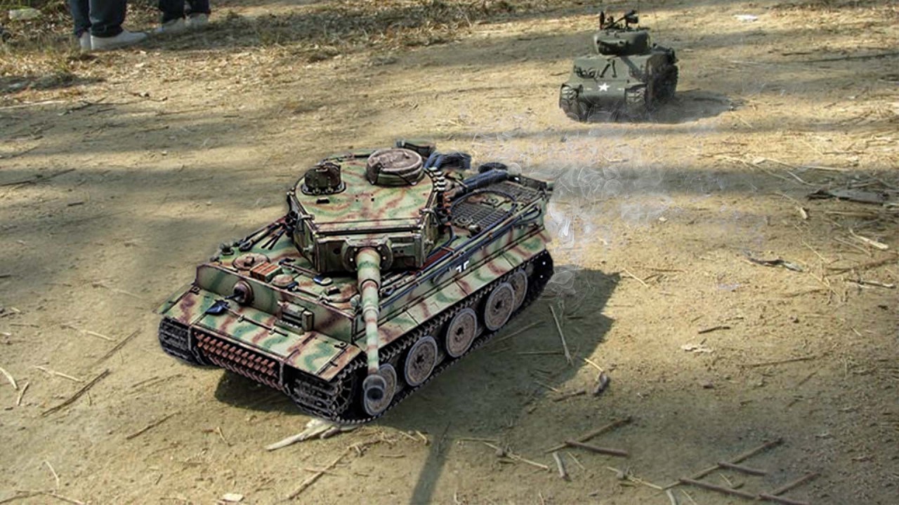 RC Tiger Tank 1/16 Scale – The Most Realistic WW2 German Model Tank ...