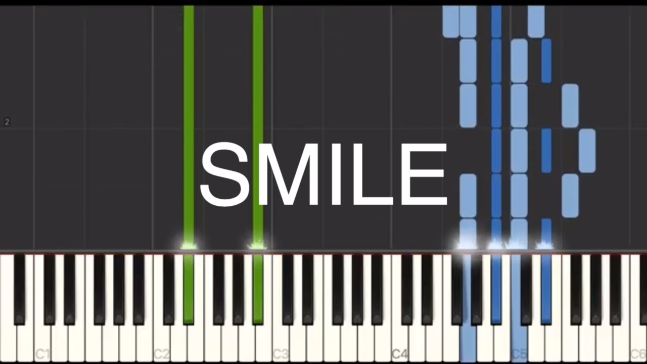 Charlie Chaplin - Smile - Medium Piano Tuto - YouTube