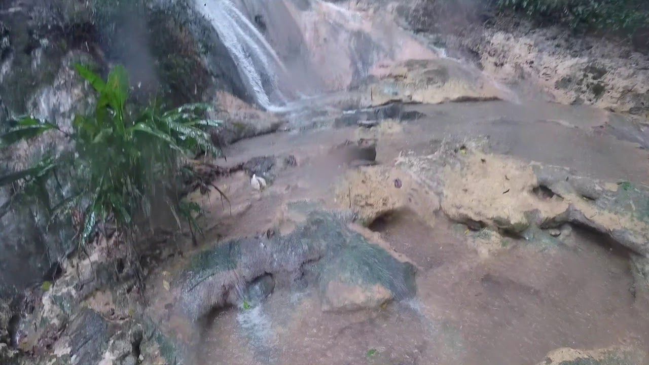 Aripo Falls a.k.a Blue Basin - YouTube