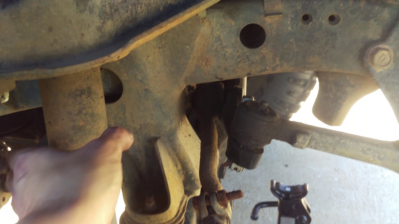 1991 Toyota Pickup 4X4 front shock replacement - YouTube