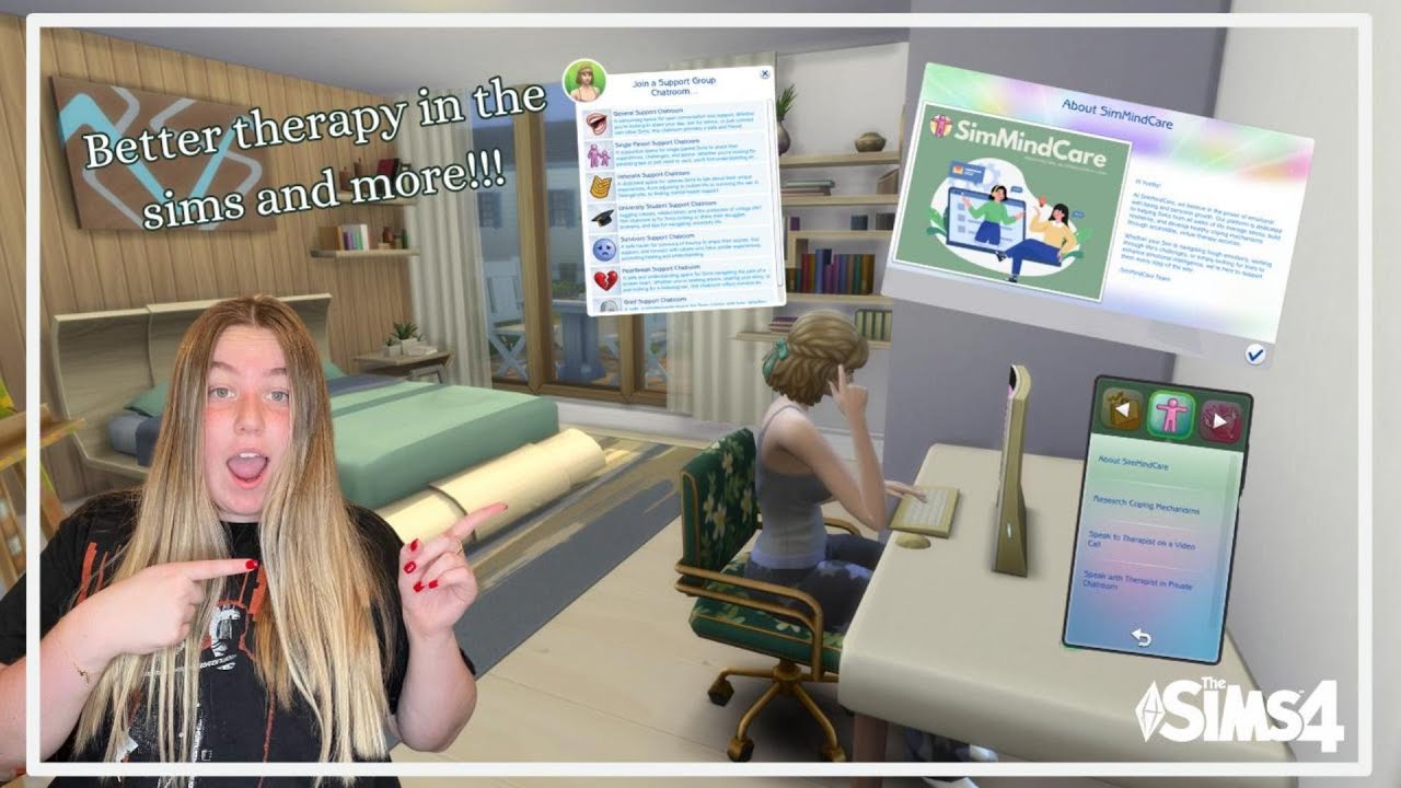 Better Mental Health in Sims 4? Therapy Mod + More Load Screen Overlays ...
