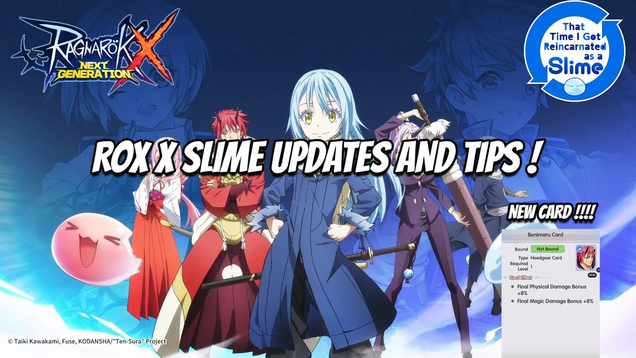 ROX X SLIME NEW UPDATE AND TIPS ! NEW CARD !!!! - YouTube