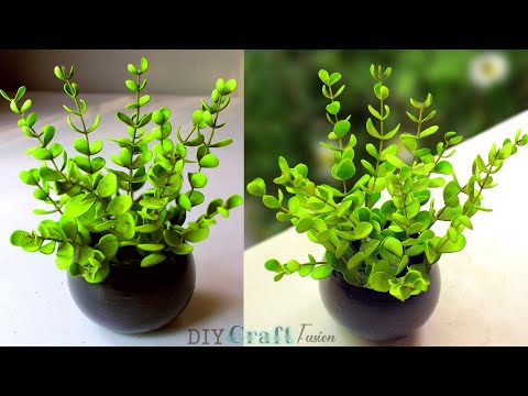 How To Make Fake Bushes From Paper