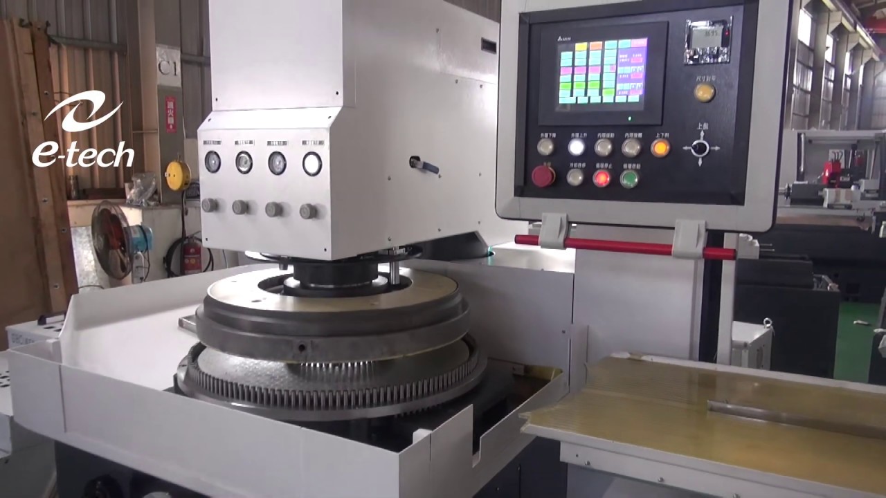Double-Sided Grinding Machine｜雙端面磨床 EDG系列 - YouTube