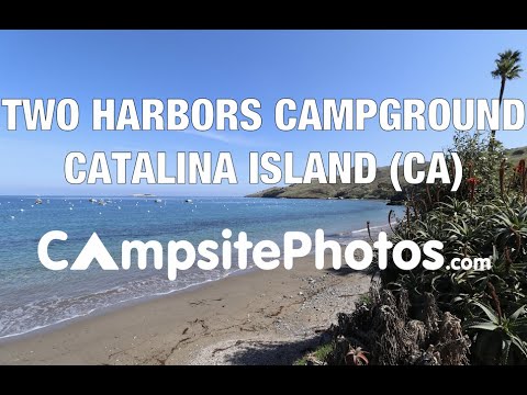 Two Harbors Campground - Catalina Island (CA) - YouTube