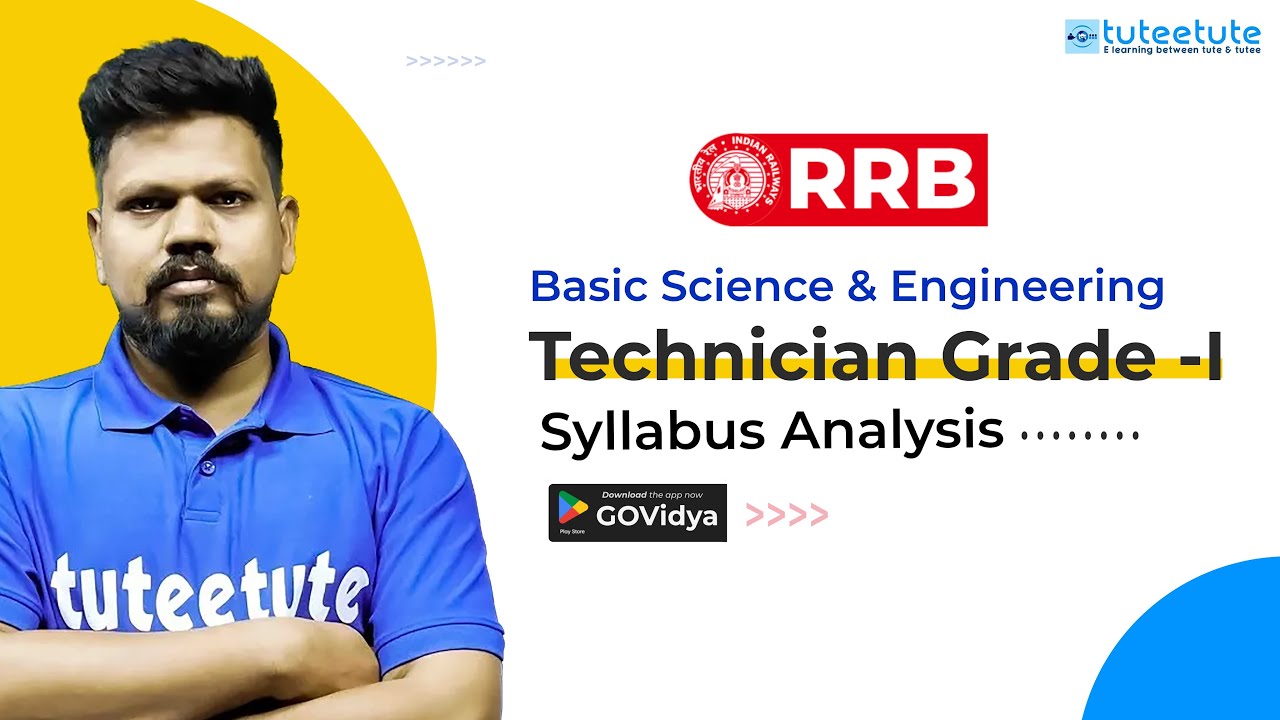 RRB Technician Gr-I | Basic Science & Engineering | Syllabus Analysis # ...