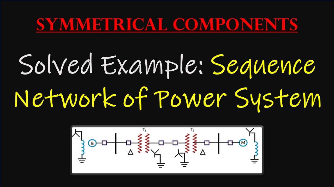 Lecture-8 Solved Example: Sequence network (Positive, Negative and Zero ...