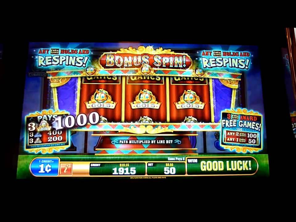 Gold Bug Slot Machine Bonus Win (queenslots) - YouTube