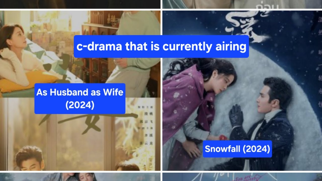 c-drama that is currently airing#SnowFall #GaoWVeiguang#OuyangNana # ...