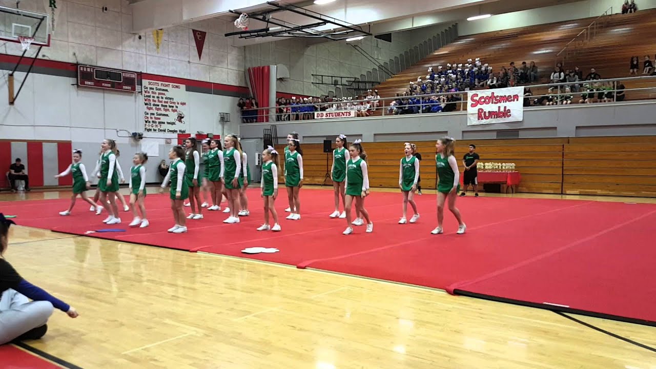 Sheldon Junior Cheer, Scotsmen Rumble - YouTube