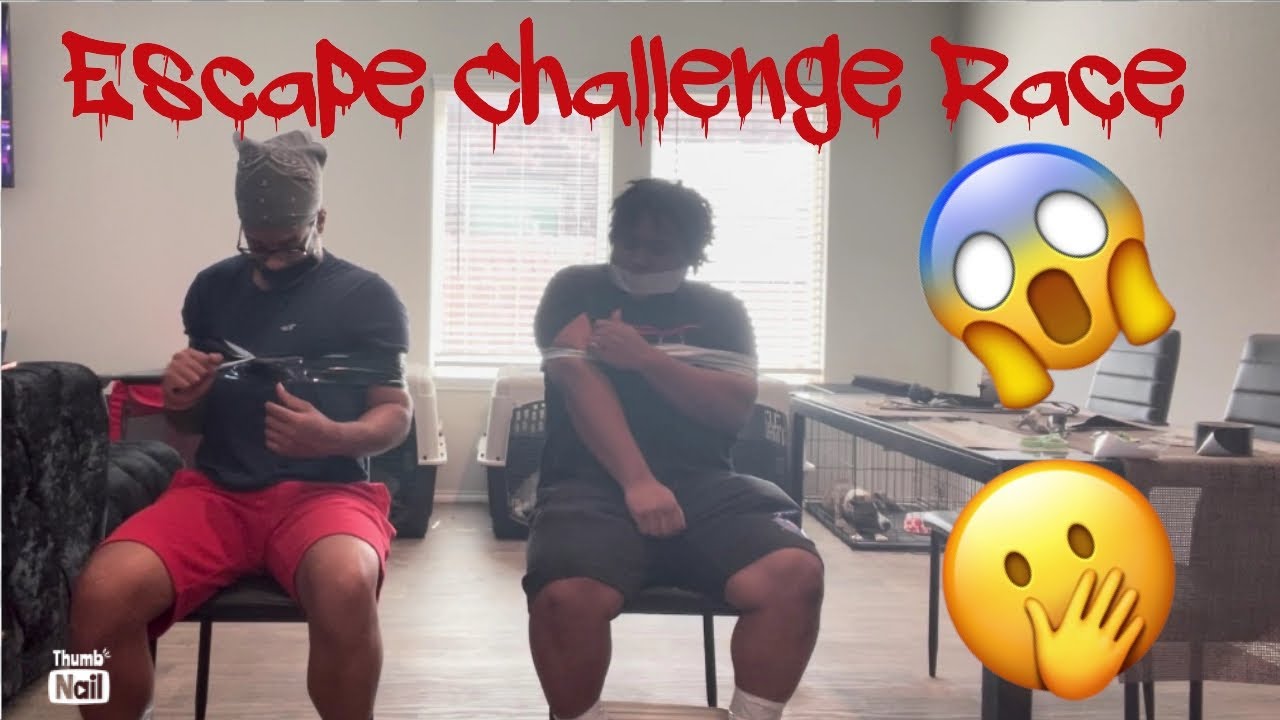 Escape Challenge Race!!! (This Happened) - YouTube
