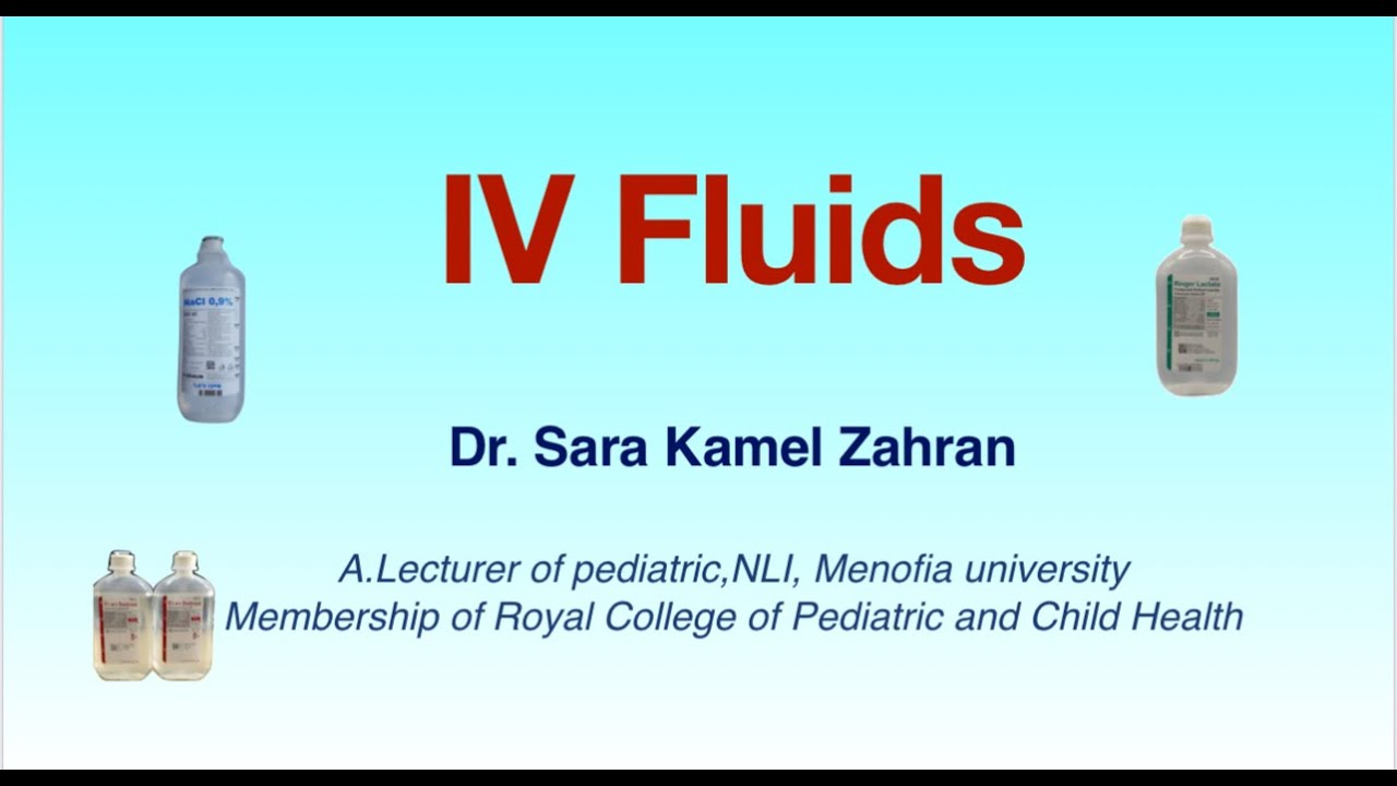 IV Fluids Made Simple for Pediatrics@ - YouTube