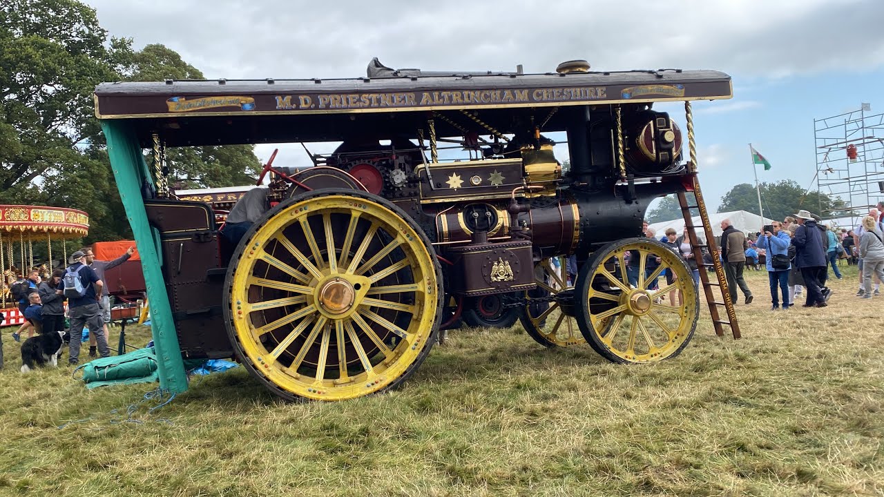 Shrewsbury steam rally walkthrough the showmen’s and steam engines 26/8 ...