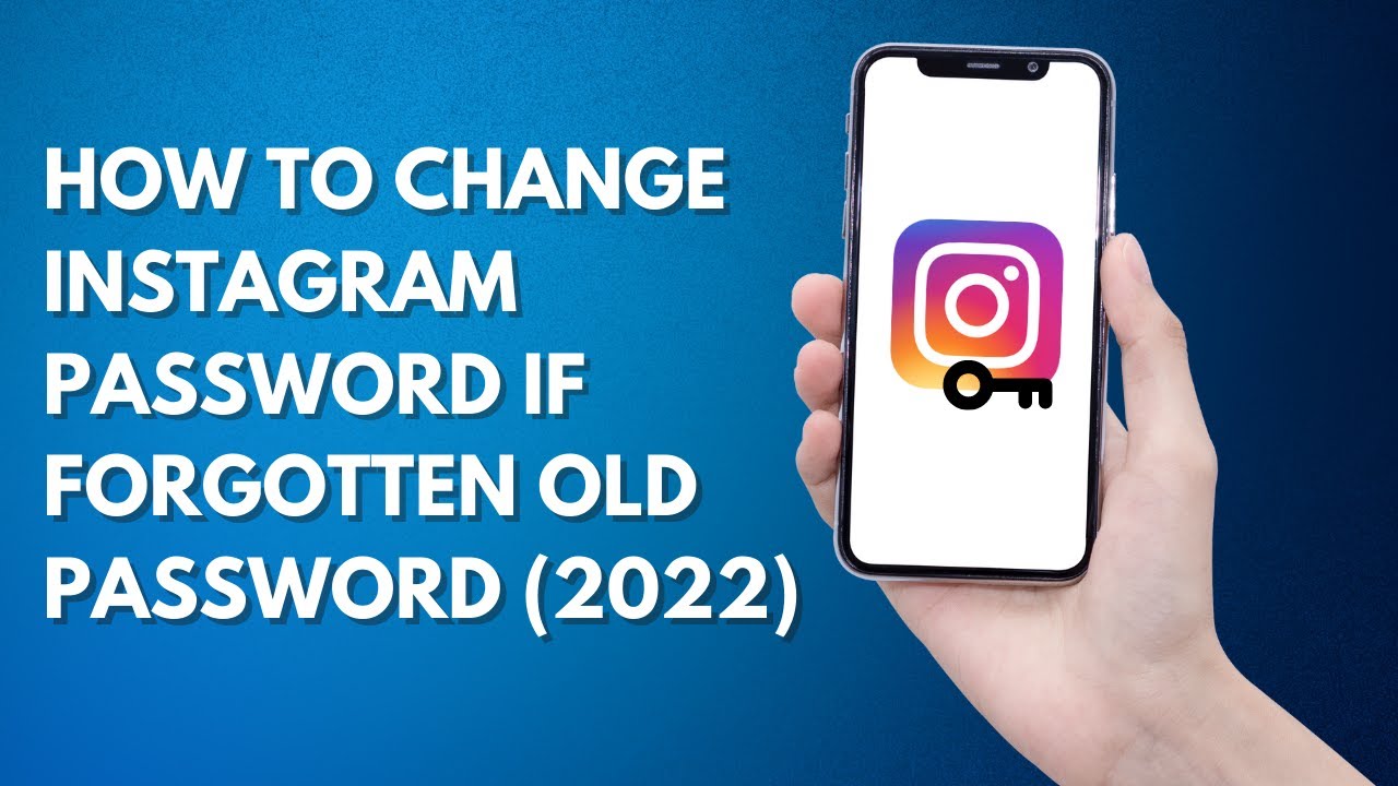 How to change IG password if forgotten - YouTube