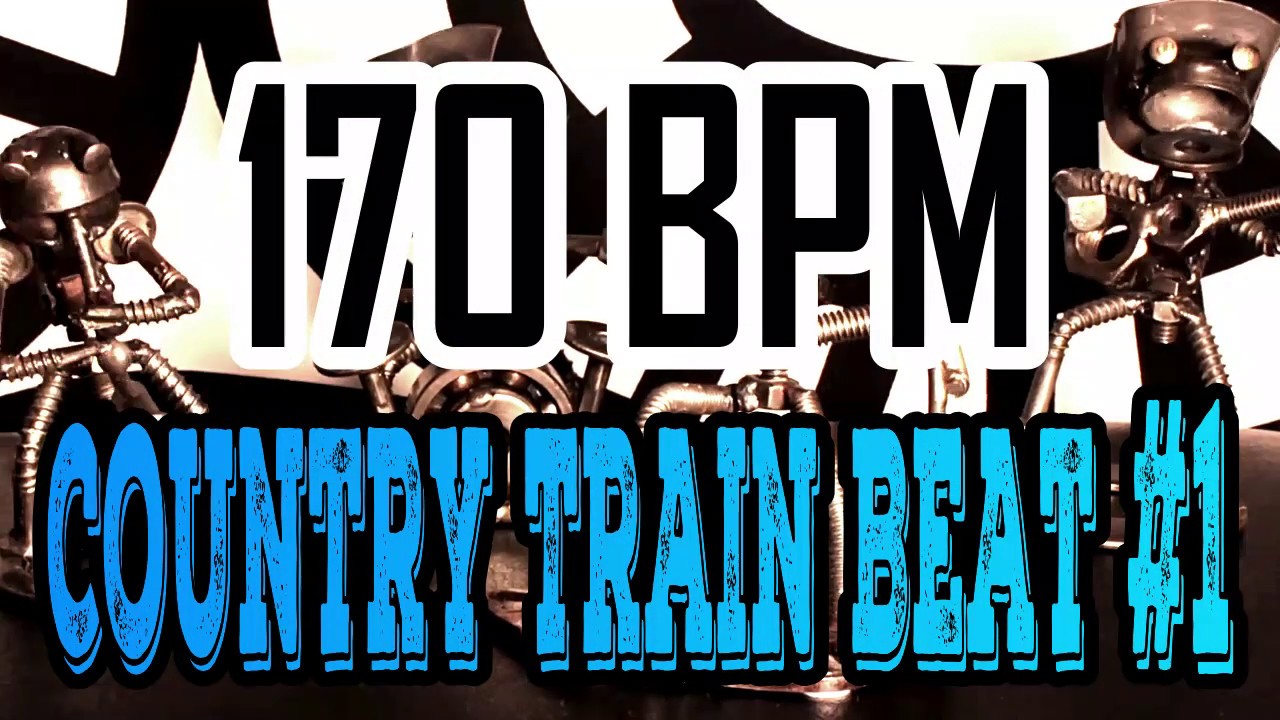 170 BPM - Country Train beat #1 - 4/4 Drum Beat - Drum Track - YouTube