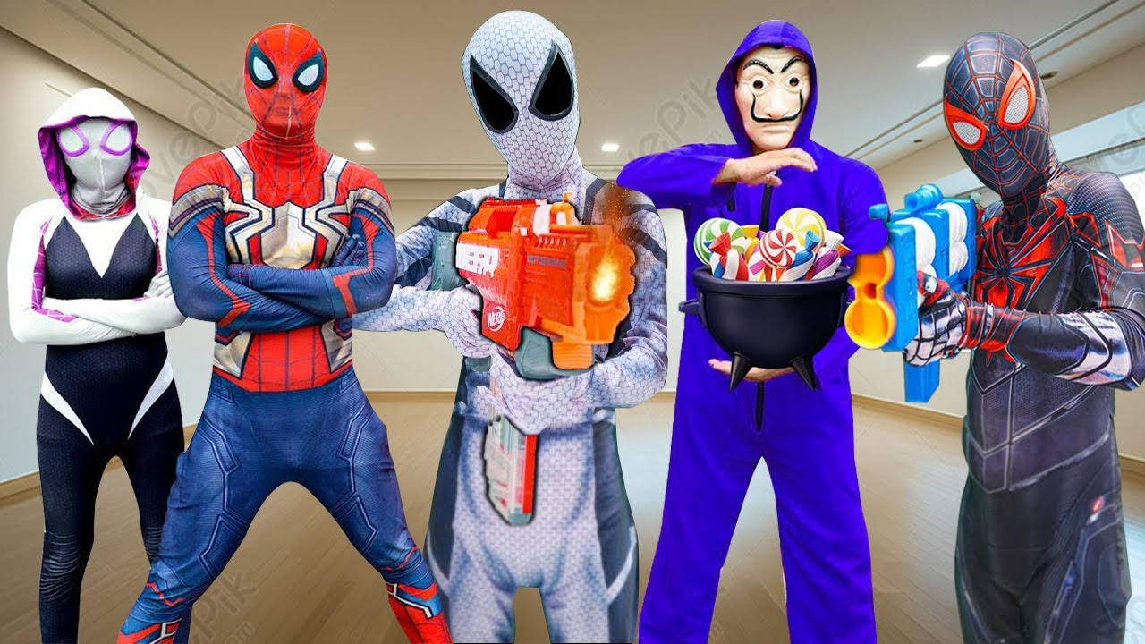 Spider-man & Deadpool 3 Rescue KID SPIDER MAN From Crazy Clown||What If ...